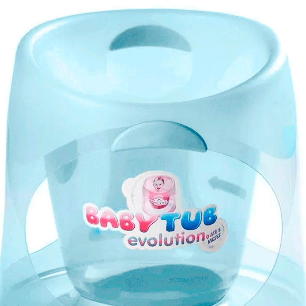 BANHEIRA OFURÔ EVOLUTION CANDY BABYTUB REF: 0 ATÉ 8 MESES - UN - AZUL CANDY | MadeiraMadeira