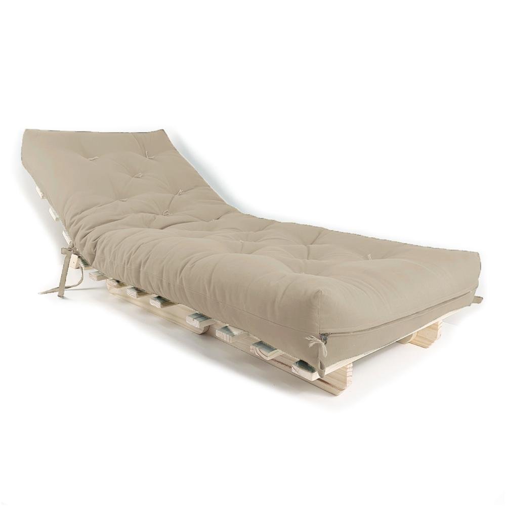 Sofa Cama Solteiro Futon Dobrável Fendi Acquablock | MadeiraMadeira
