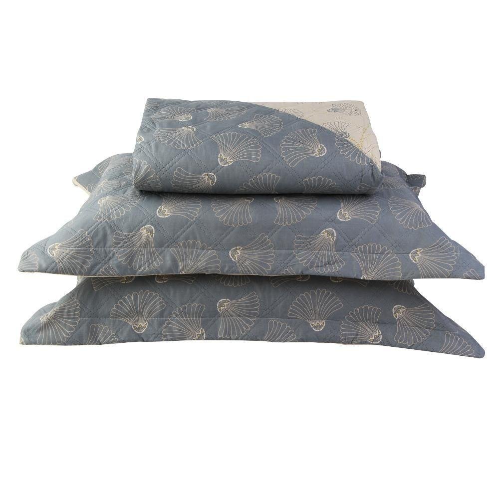 Kit Colcha King Concha - A/CASA | MadeiraMadeira