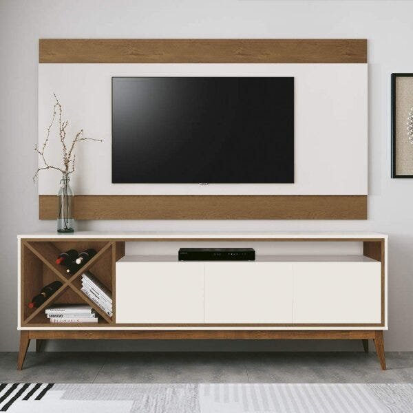 Painel para TVs até 60 Polegadas Lyon EDN Móveis | MadeiraMadeira