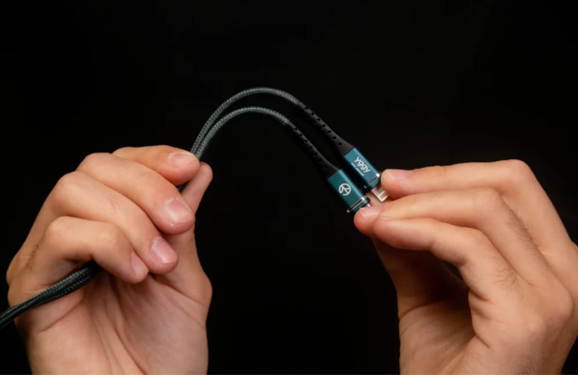 Cabo Carregador Turbo YGGY Usb Tipo C x Lightning Preto 3A 1,2m ...