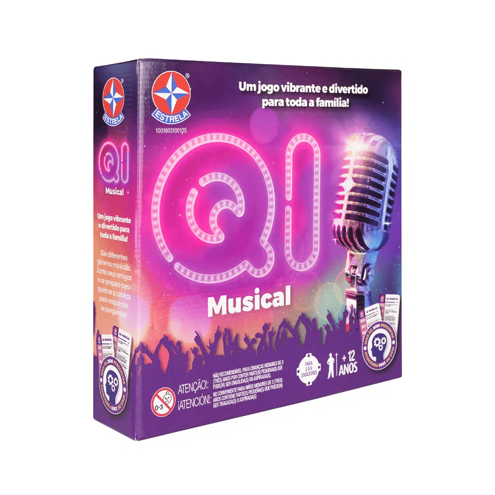 Jogo Qi Musical Estrela | MadeiraMadeira