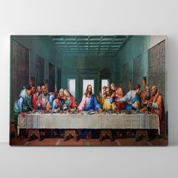 Quadro Ultima Ceia - 1 Tela | MadeiraMadeira