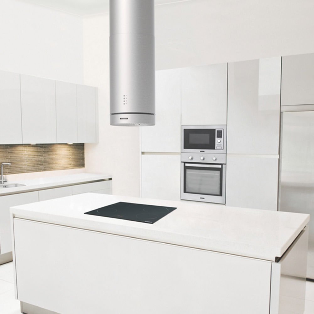 Coifa Tramontina de Ilha Tube Isla Redonda em Aço Inox 35 Cm – 220 ...