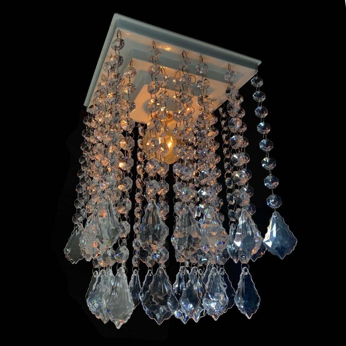 Lustre Plafon Luminária Decoração Corredor Hall Sacada Design Moderno ...