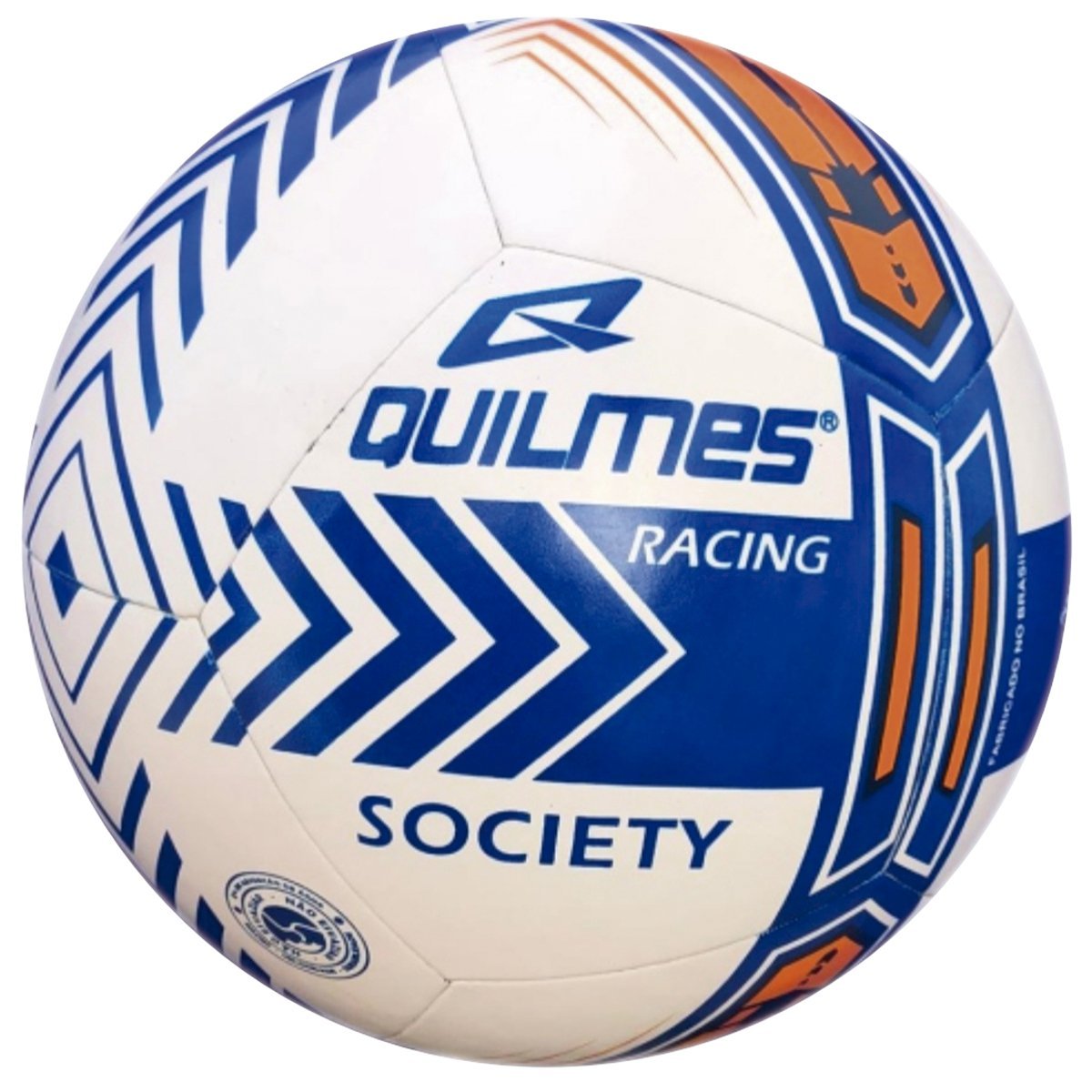Bola Futebol Society Oficial Racing Quilmes | MadeiraMadeira