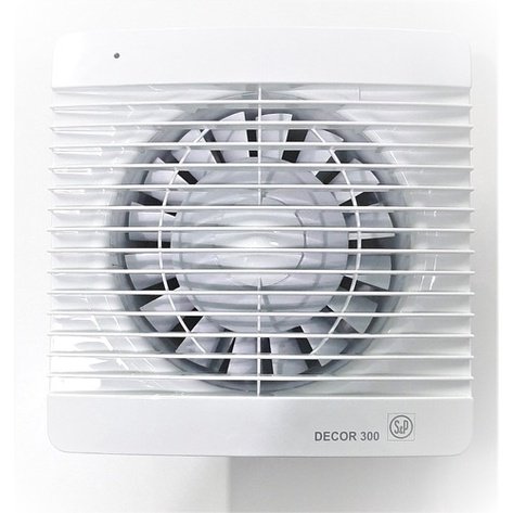 Exaustor Para Banheiro Decor 300c S&p 127v / 220v 150mm:220V ...