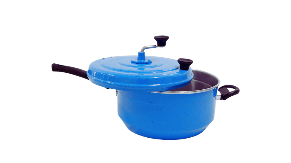 Pipoqueira Pigmentada Nº 26 Rizzolar Azul aço | MadeiraMadeira