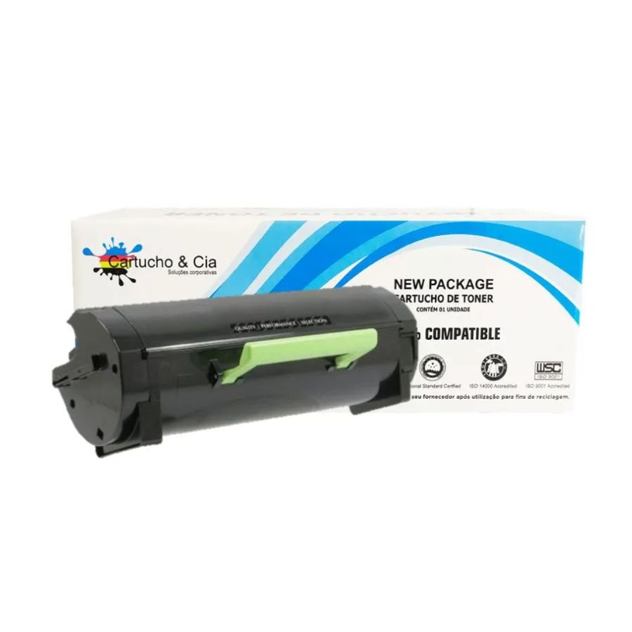 Kit 4x Toner Compatível Lexmark 504x Mx410 Mx415 Mx610 | MadeiraMadeira