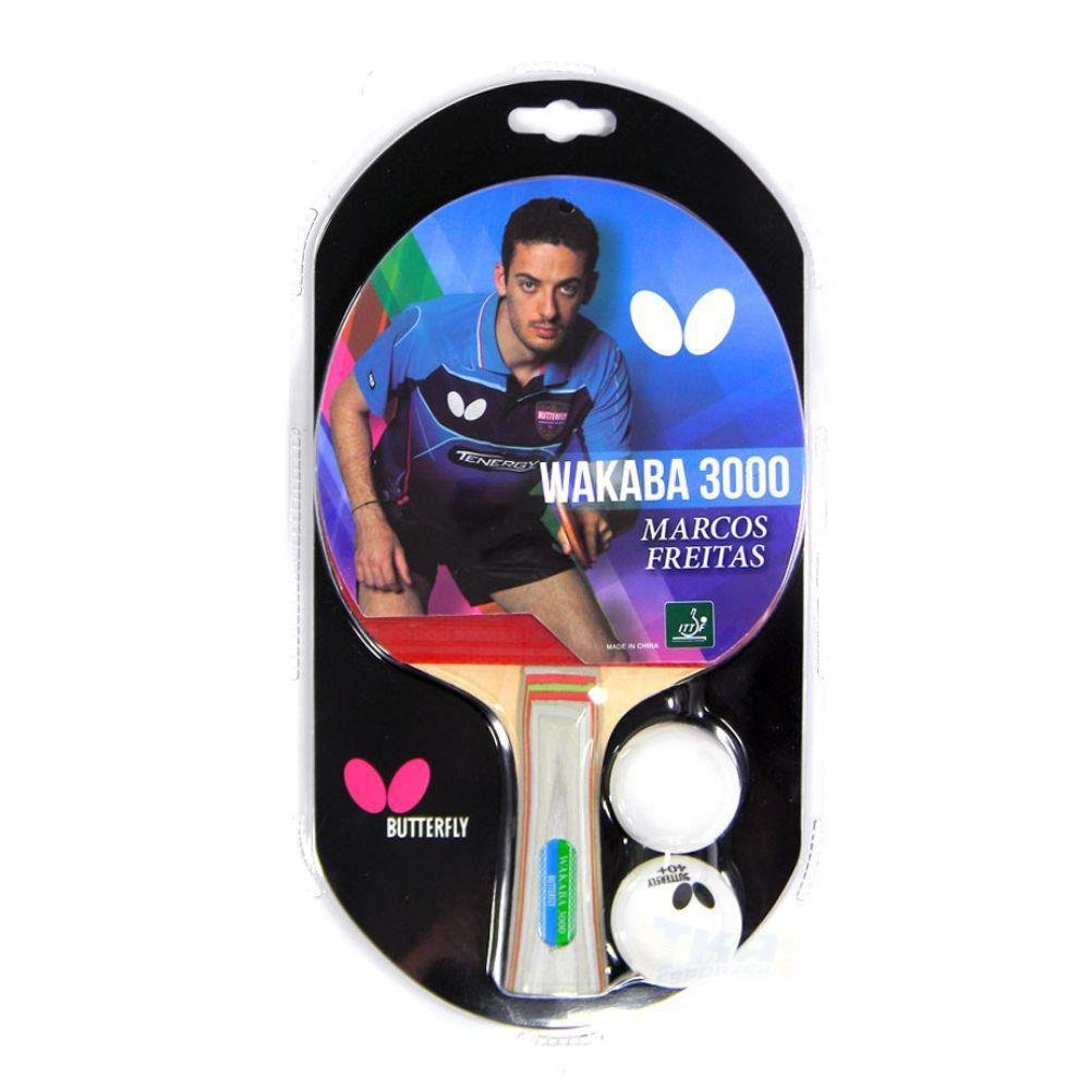 Raquete Tenis De Mesa Butterfly Wakaba 300 Clássica | MadeiraMadeira