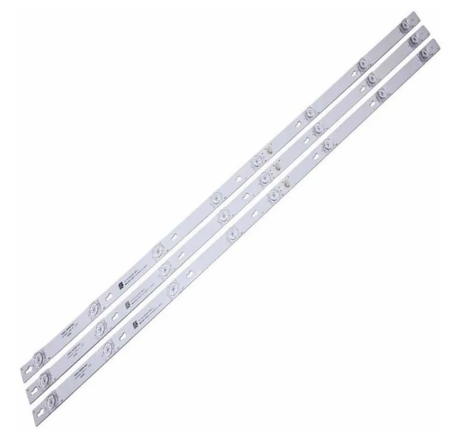 Kit Barras de Led 40" Semp Tcl 40l2600 L40d2900 L40s4900fs (3 Barras ...
