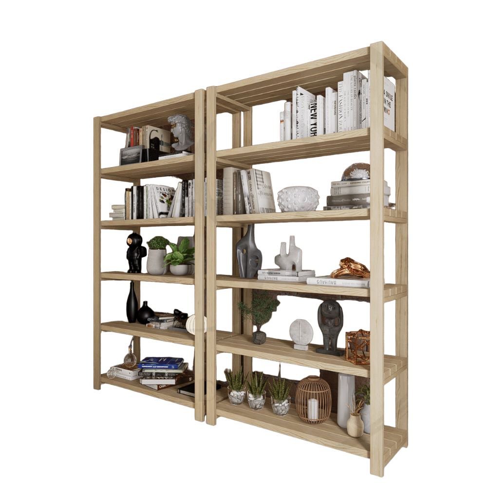 Kit 2 Estantes Espaço Sapateiro Organizador MUEBLES DESIGN Kit Estantes ...