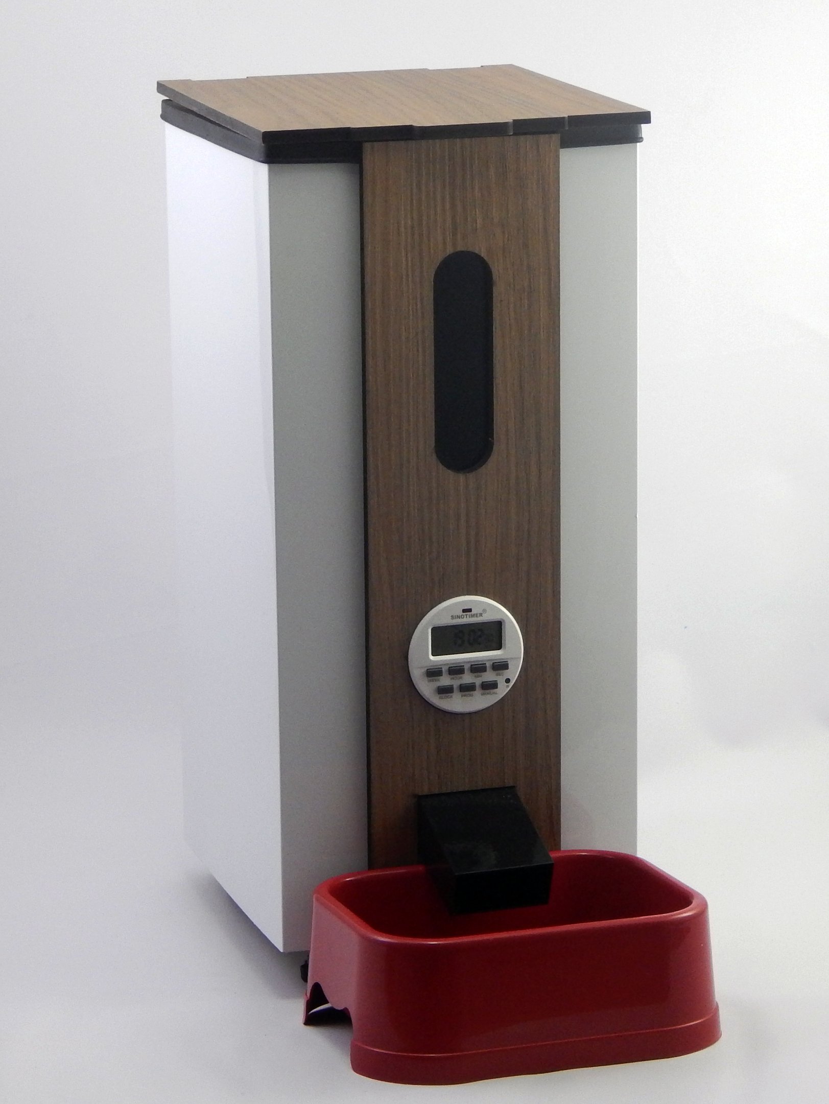 Comedouro Automático Digital Pet Kopek Kv-200:Branco/110v | MadeiraMadeira