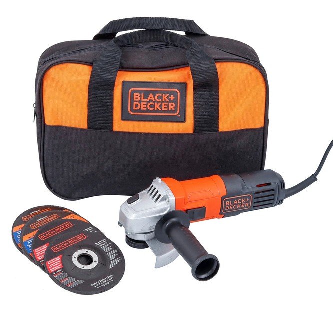 Esmerilhadeira Angular 4.1/2 650W 4 Discos 220V Black Decker ...