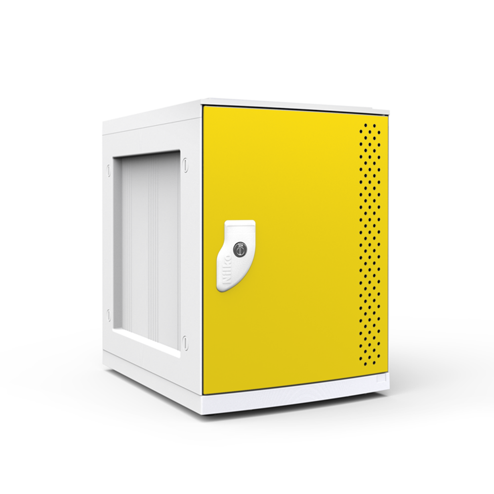 Armário de Plástico 01 Porta - Nk 1361 Nilko Armários Amarelo Chave ...