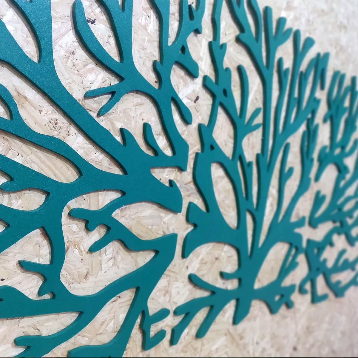 Escultura Galhos Abstrato Woodhead 65x45 cm Marrom tabaco | MadeiraMadeira