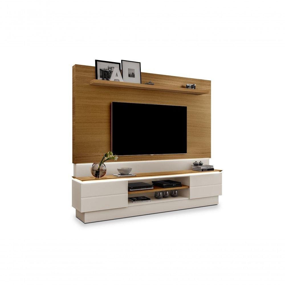 Home Para Sala E Tv Ate 50'' Led 2 Portas Todo Em Mdf | MadeiraMadeira