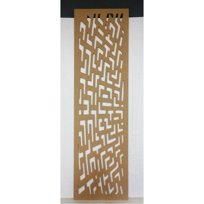 Painel Vazado Divisória MDF Maia Crú Decore Painéis e Divisórias ...