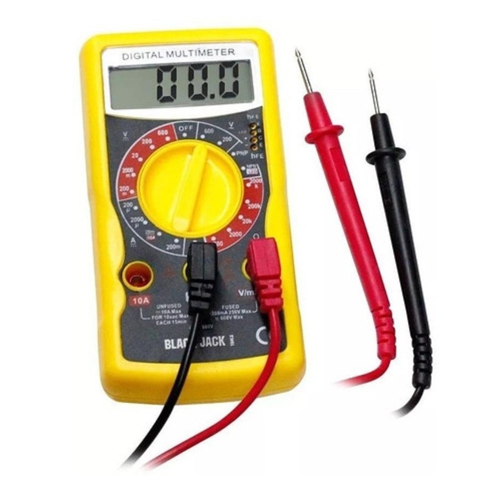 MULTIMETRO DIGITAL BLACK JACK T815 | MadeiraMadeira
