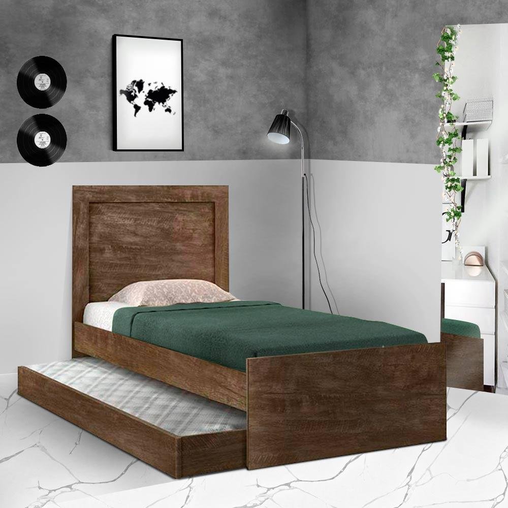 Bibox Solteiro Luara Castanho Cambel | MadeiraMadeira