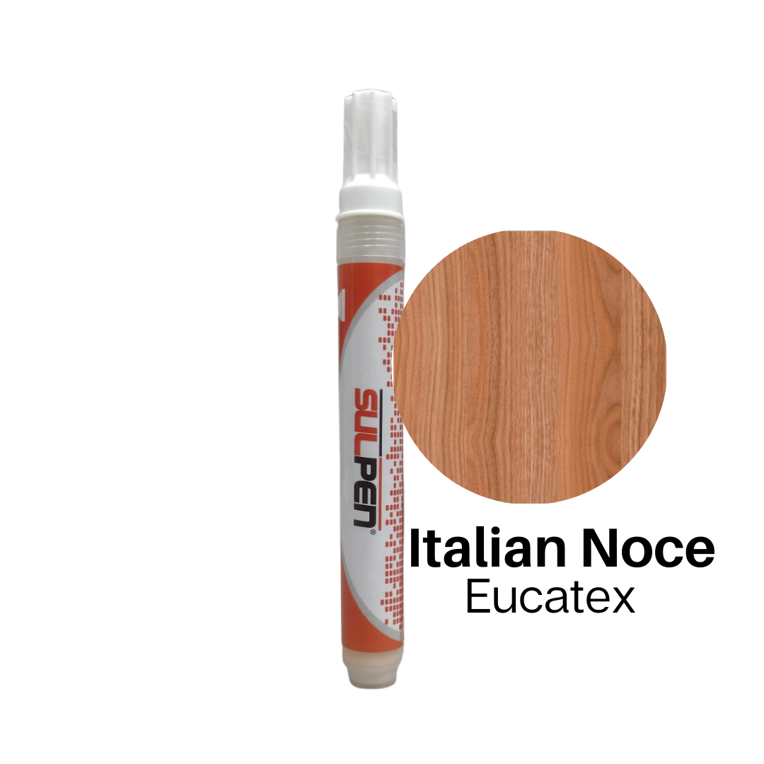 CANETA CORRETIVA TIRA RISCOS ITALIAN NOCE EUCATEX SULPEN | MadeiraMadeira