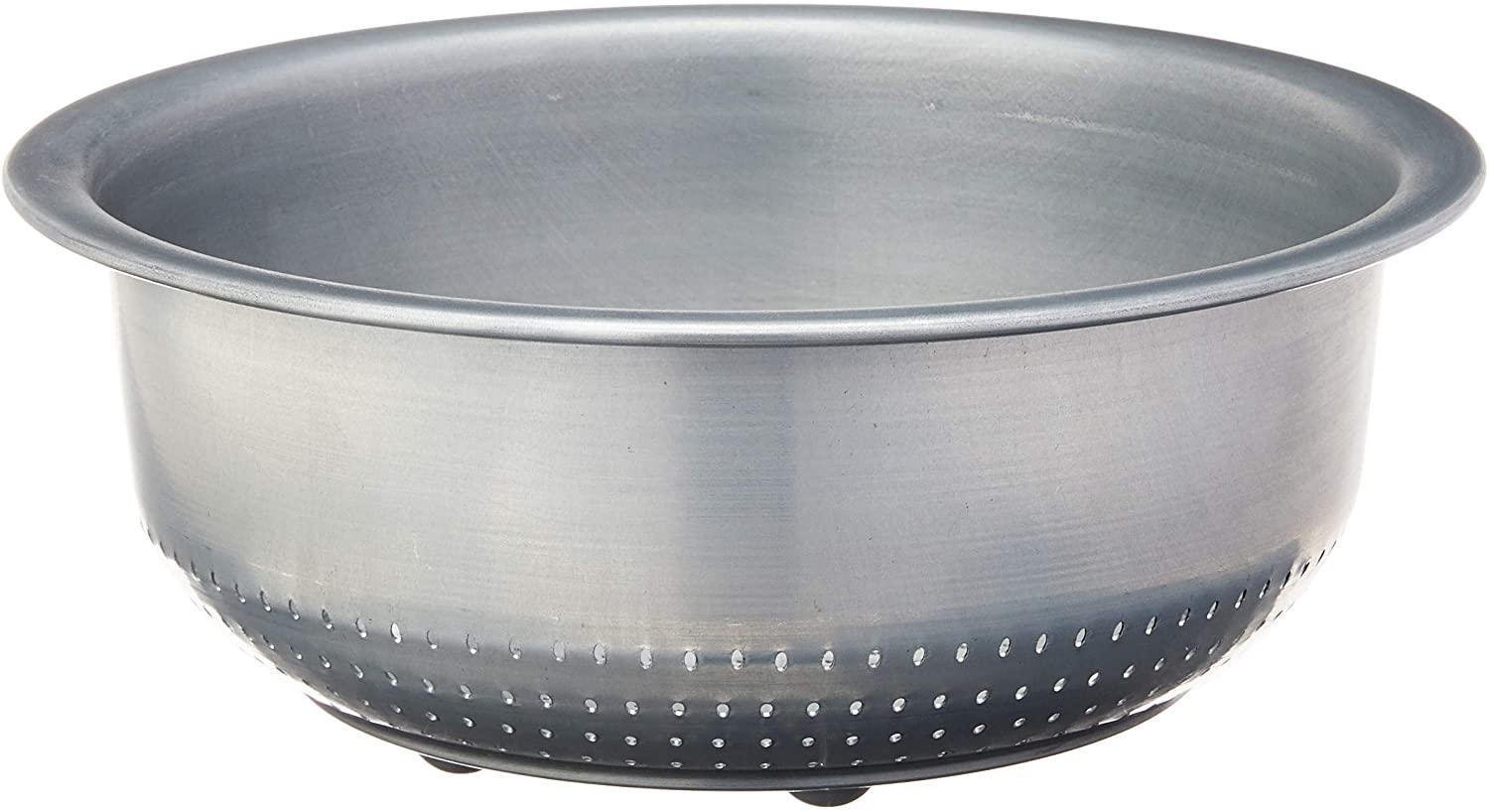 Lavatudo Lavarroz Aluminio Natural Médio 22X9Cm 0.012 Dona Chefa ...