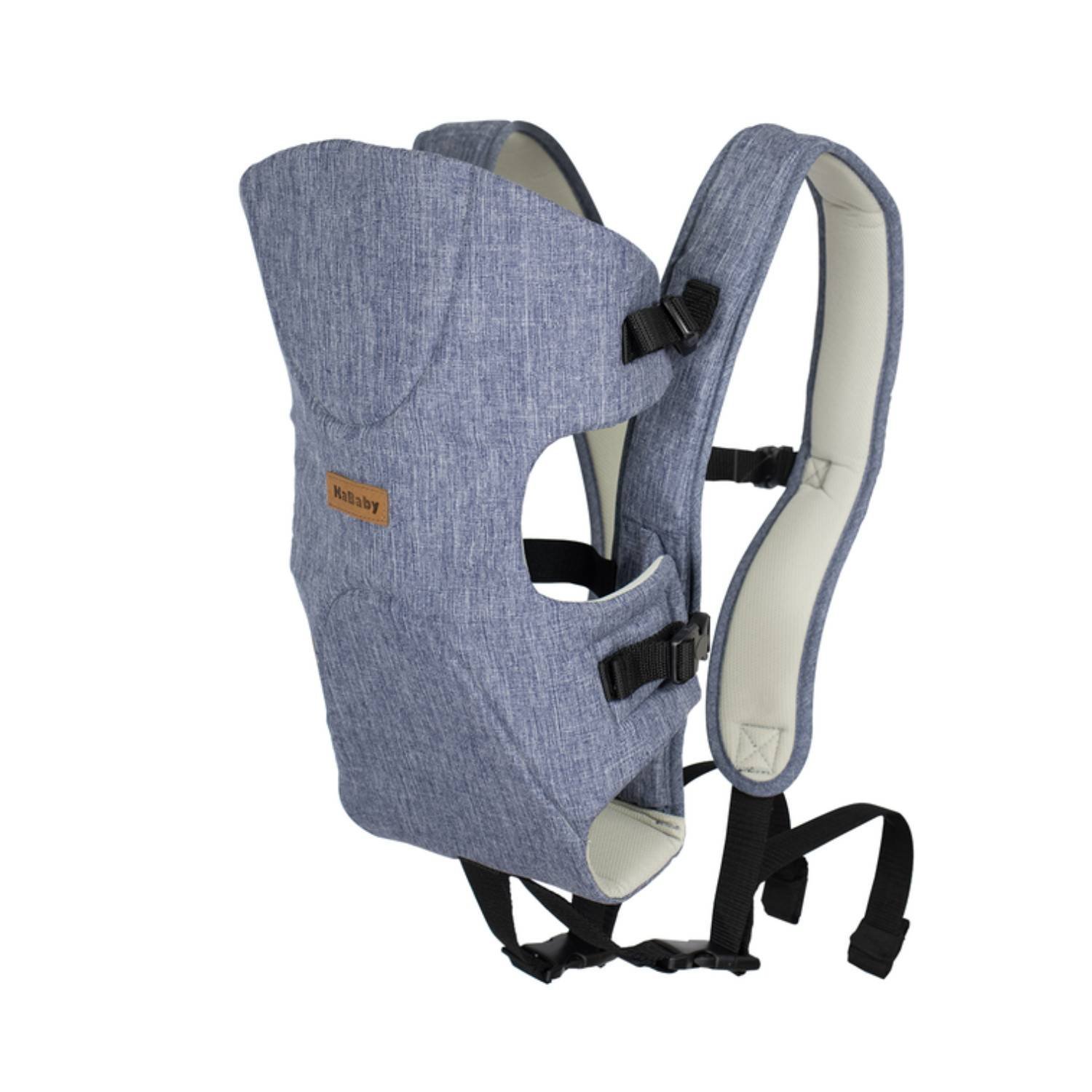 Canguru Air Para Bebê 3 Posições Até 9kg Alça Regulável Azul KaBaby ...