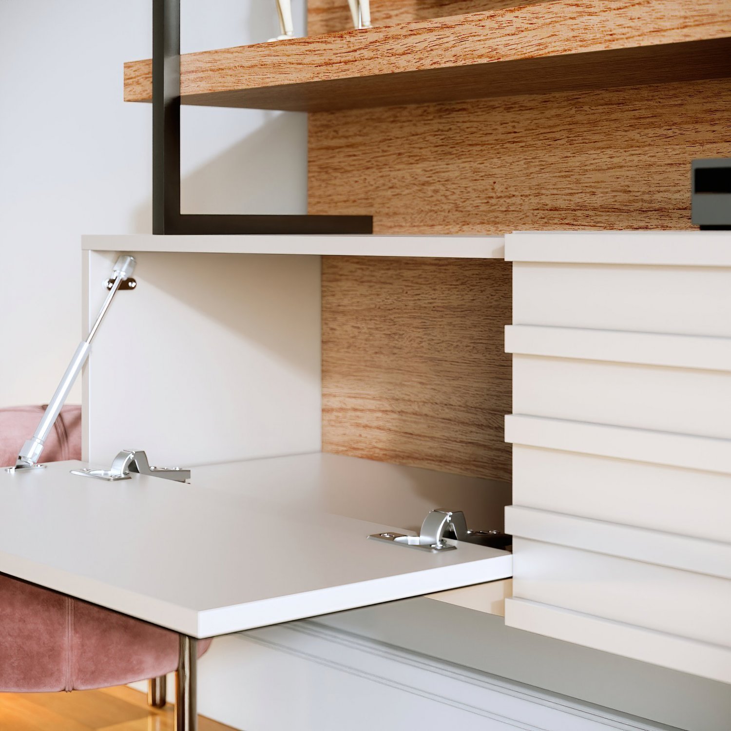 Painel Home para TV até 70 Polegadas com LED 2 Portas Basculante e ...