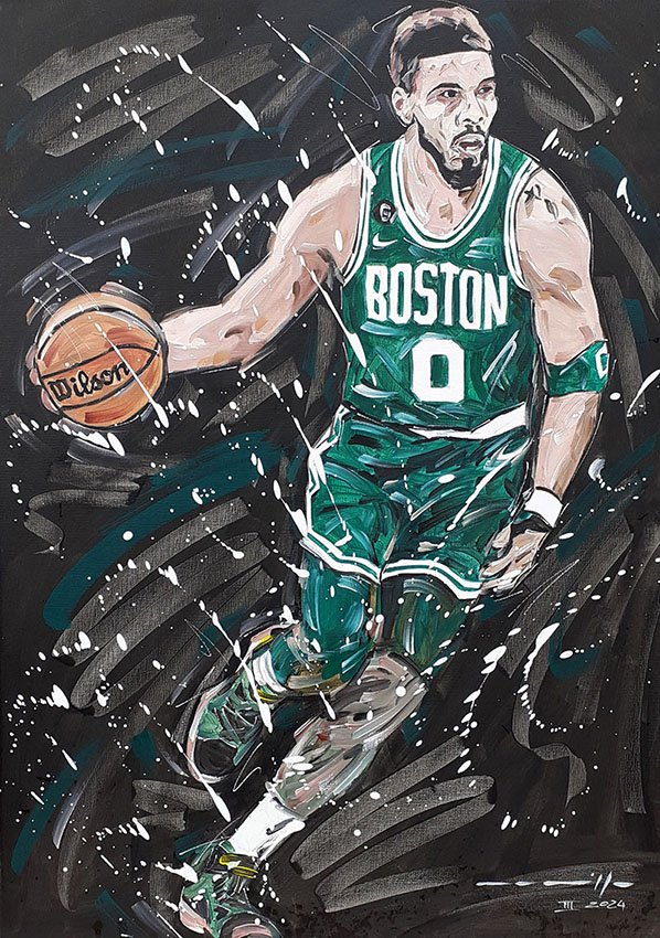 Nba - Celtics - Jason Tatum - Photo Rag | MadeiraMadeira