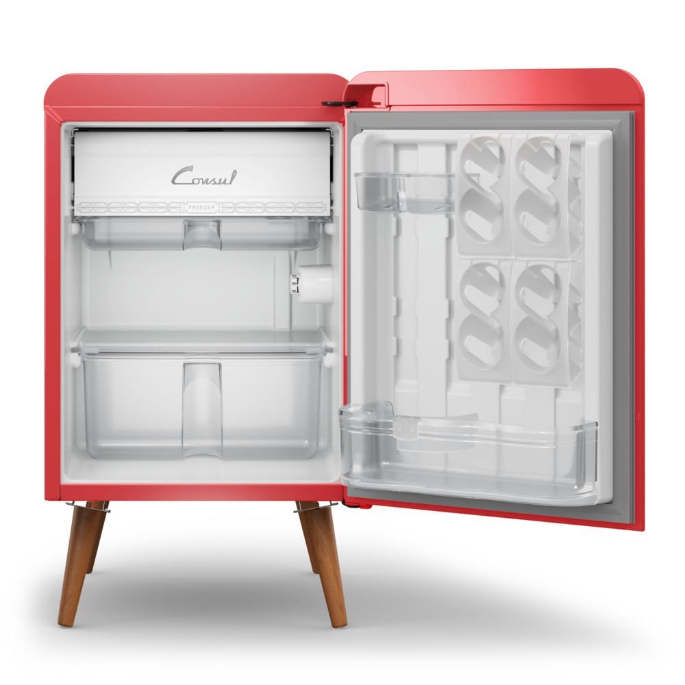 Frigobar Consul Retrô Edição Especial 76 Litros Vermelho Carmim ...