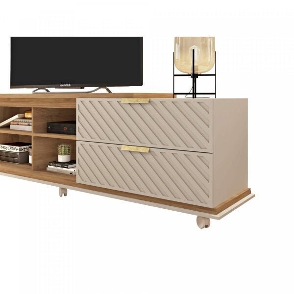 Rack de Sala de Estar para TV até 75 Polegadas Harmony Caemmun ...