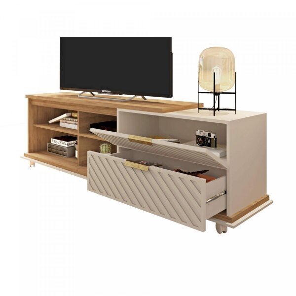 Rack de Sala de Estar para TV até 75 Polegadas Harmony Caemmun ...