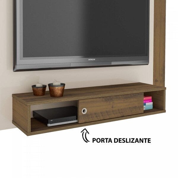 Painel para TV até 50 Polegadas 1 Porta 1 Nicho Wave Artely ...