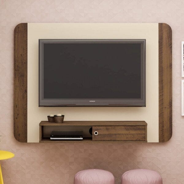 Painel para TV até 50 Polegadas 1 Porta 1 Nicho Wave Artely ...