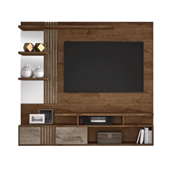 Painel para TV até 49 Polegadas Safira Candian JCM Móveis | MadeiraMadeira