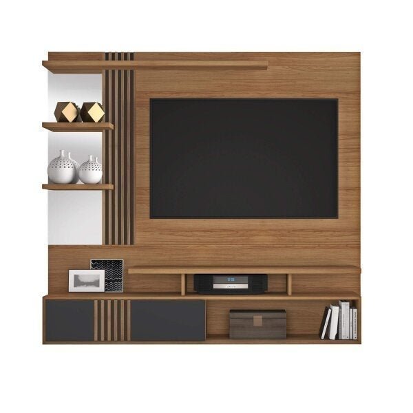 Painel para TV até 49 Polegadas Safira Candian JCM Móveis | MadeiraMadeira