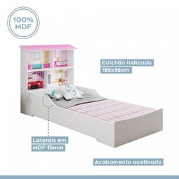 Cama Infantil Mimus Tigus Baby | MadeiraMadeira