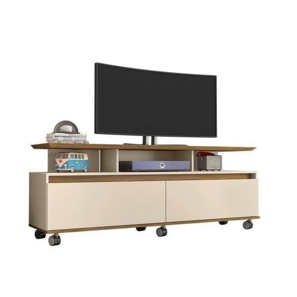 Rack para TVs até 60 Polegadas 2 Portas e Rodízios Móveis Bechara ...