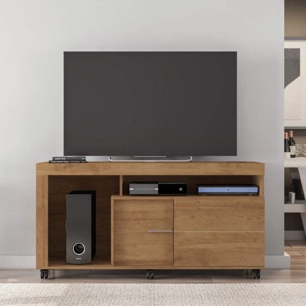 Rack para TV até 55 Polegadas Prince Caemmun | MadeiraMadeira