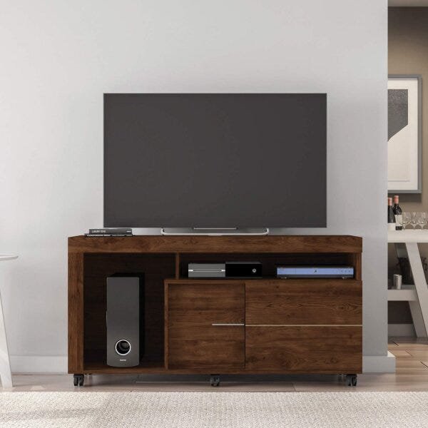 Rack para TV até 55 Polegadas Prince Caemmun | MadeiraMadeira