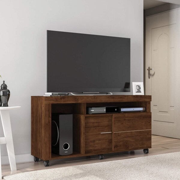 Rack para TV até 55 Polegadas Prince Caemmun | MadeiraMadeira