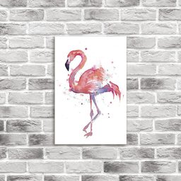 Placa Decorativa em MDF Flamingo 20x30 | MadeiraMadeira