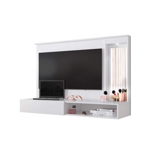 Painel Suspenso para TVs 43 Polegadas Multifincional Single Espresso ...