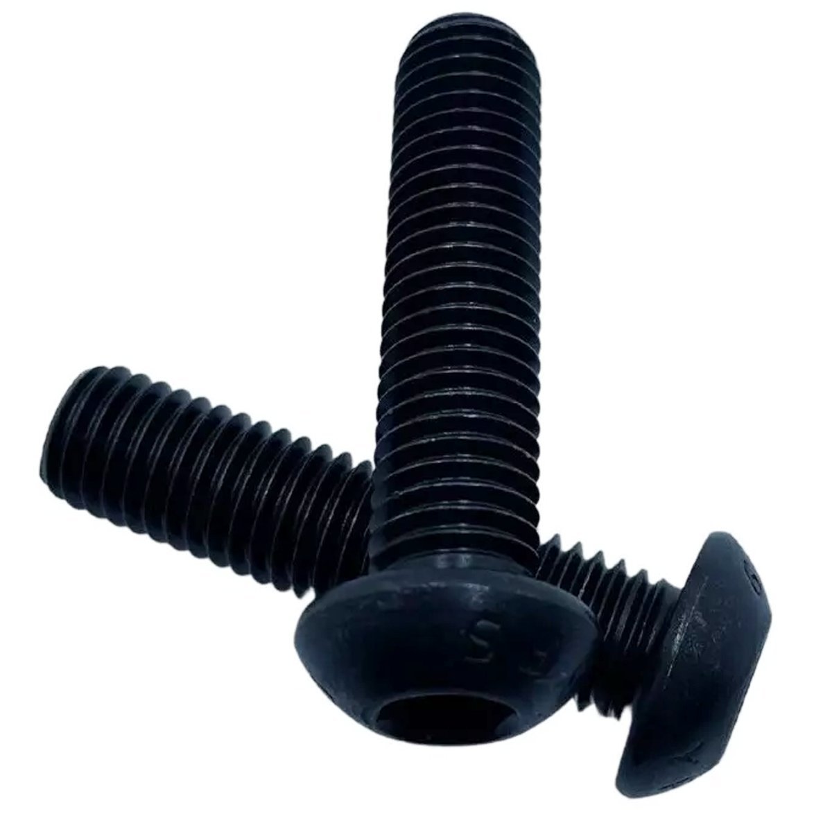 PARAFUSO ALLEN M8 x 60 CABEÇA ABAULADA ENEGRECIDO - 100PÇS | MadeiraMadeira