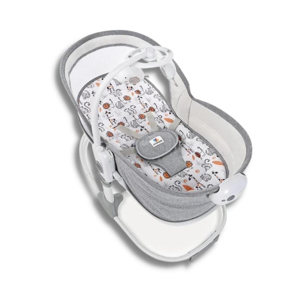 CADEIRA DE DESCANSO COM MOISES 6 EM 1 CINZA FIT SELVA - MASTELA ...