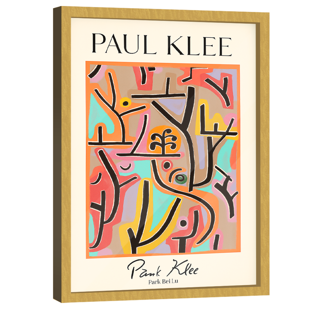 Quadro Decorativo Paul Klee Park Bei Lu | MadeiraMadeira
