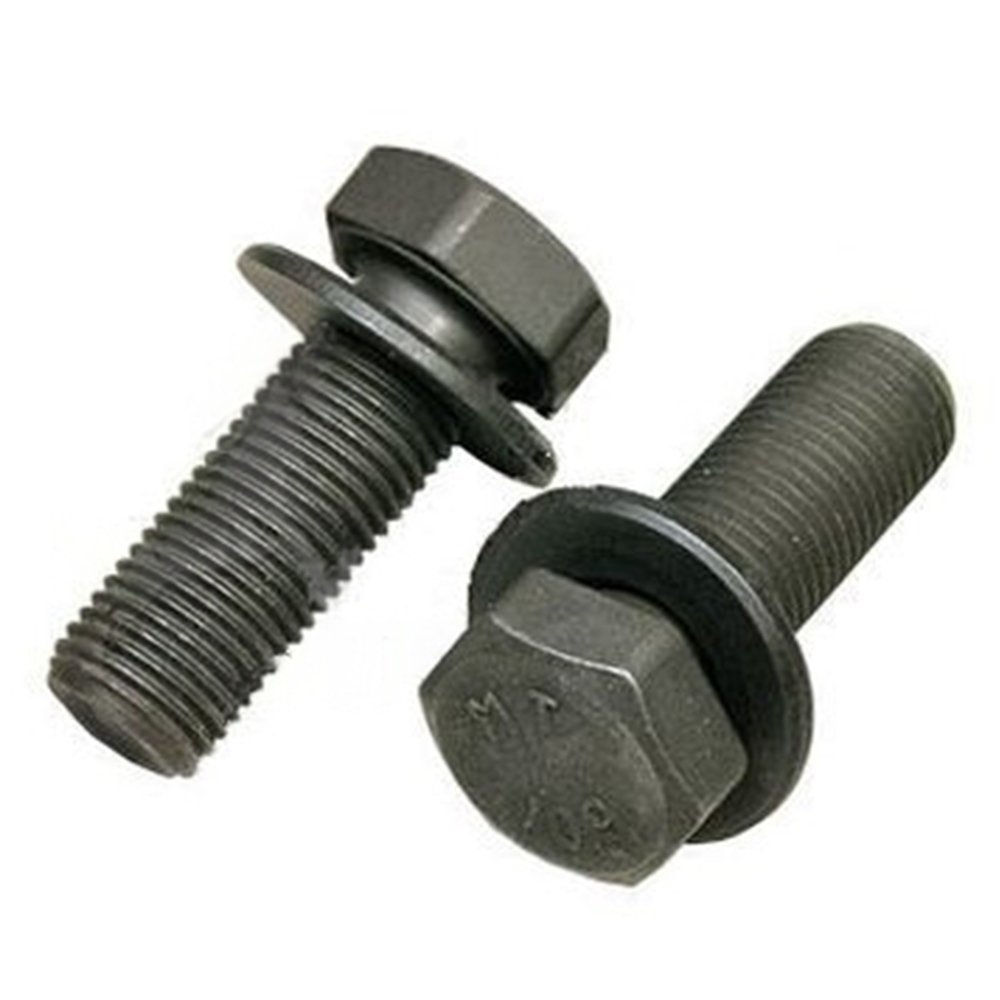 PARAFUSO SEXTAVADO ARRUELADO M12 X 40 POLIDO - 100PÇS | MadeiraMadeira