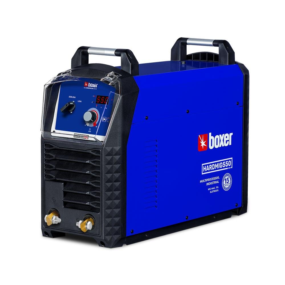 Máquina de solda Mig/Mag HARDMIG 550 + CABEÇOTE EXTERNO 380V BOXER ...