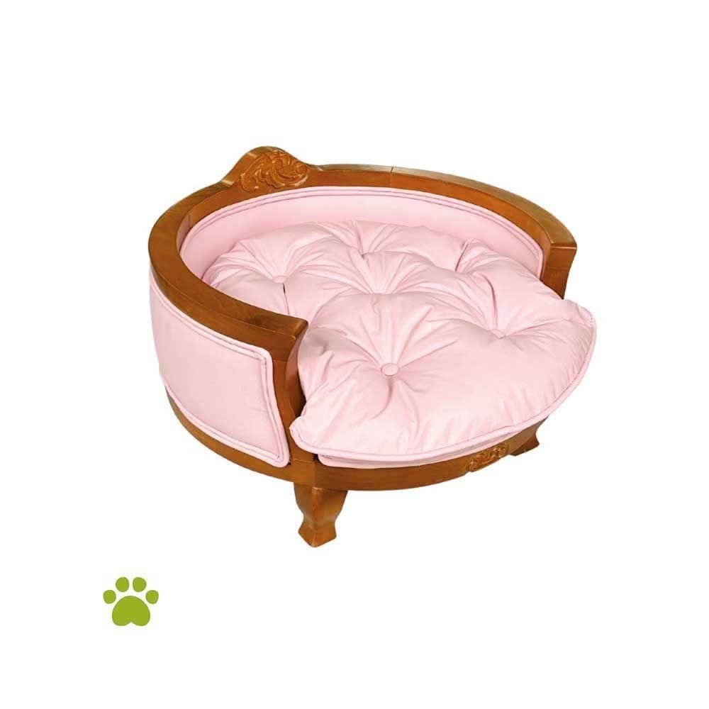 Sofá Pet Dona Pequeno Rosa - Smarter Moveis | MadeiraMadeira