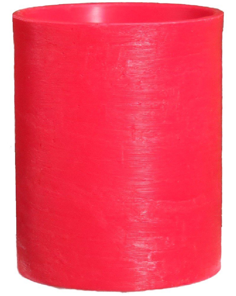 Vaso para plantas Grid Coluna 75x60 - VERMELHO PAU BRASIL 005 ...
